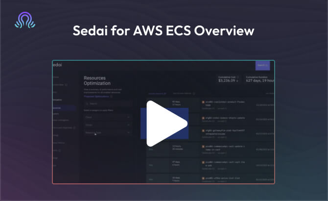 Sedai for AWS ECS Overview